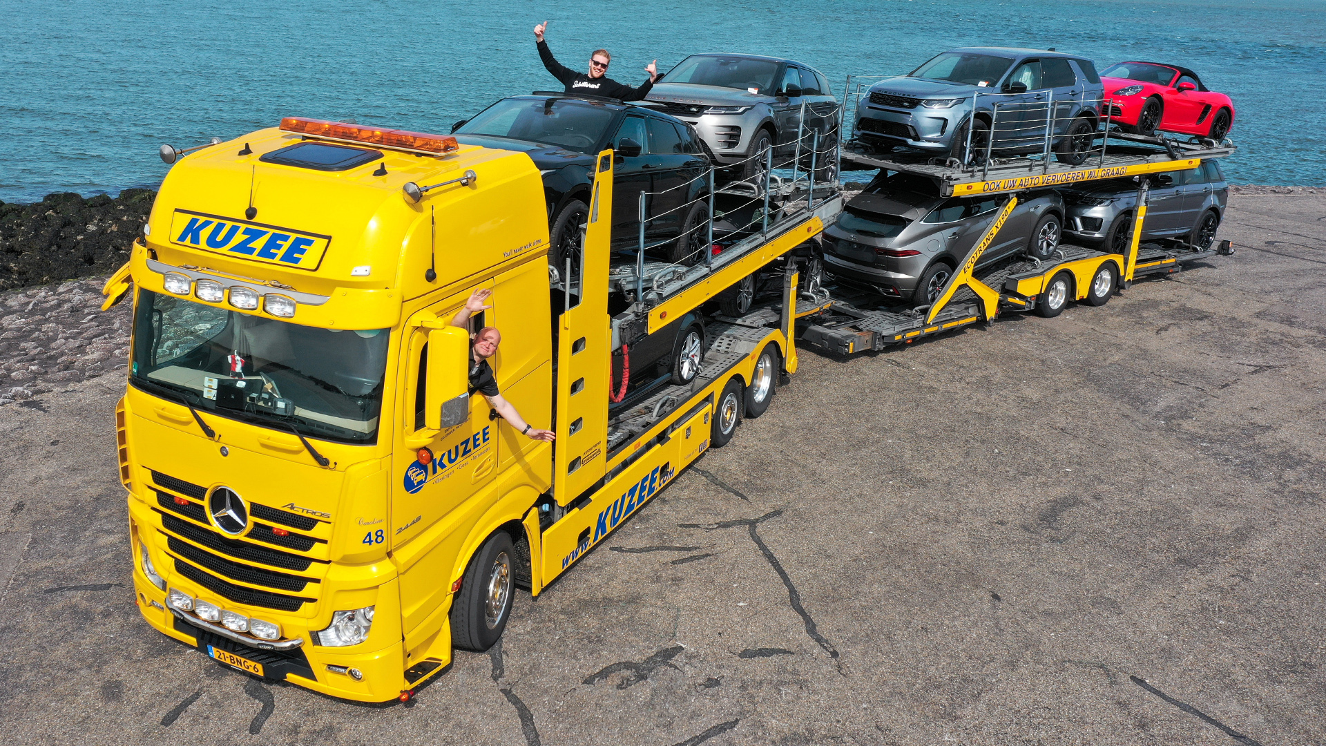 Transporting expensive cars with Kuzee - Martijn Kuipers