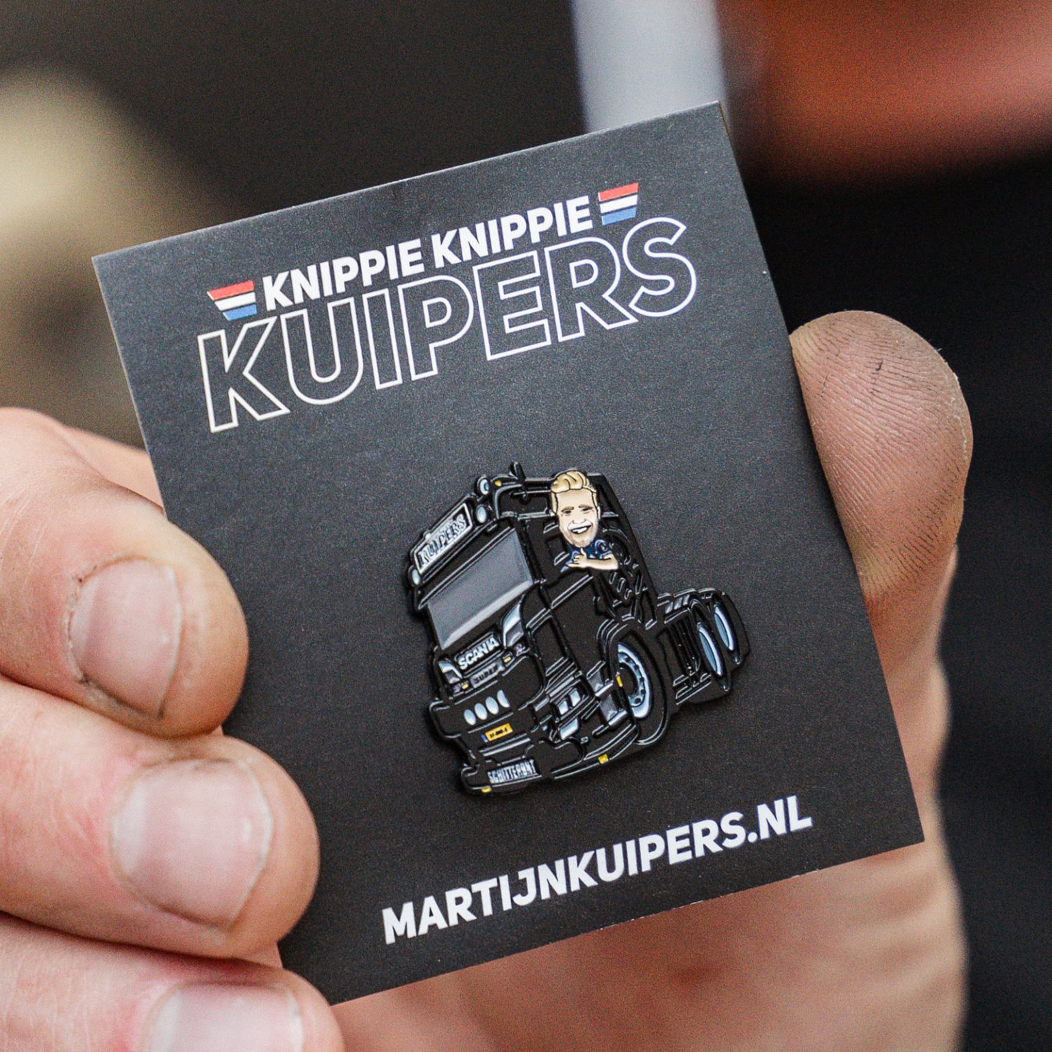 Pin Scania 660S - Martijn Kuipers